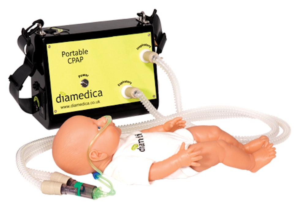 Portable Baby CPAP | Diamedica